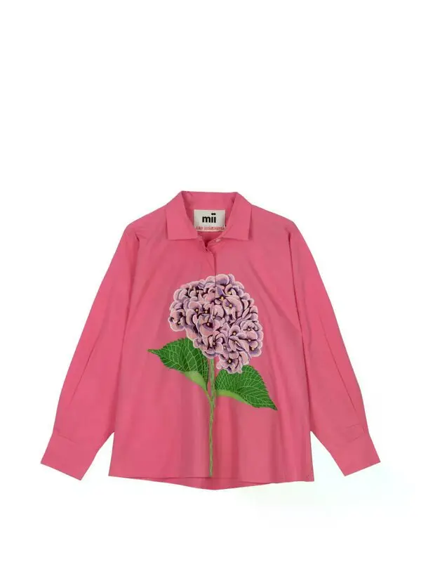 MII Floral Embroidered Shirt