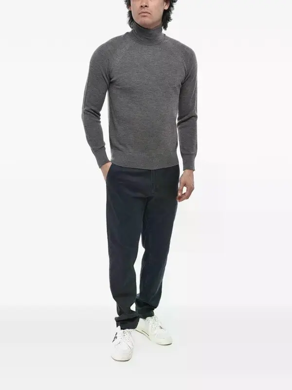 PAOLO PECORA Turtleneck Raglan-sleeve Sweater