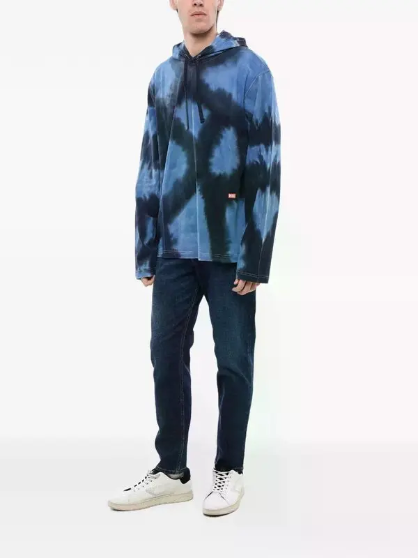DIESEL® Tie-dye Effect Hoodie