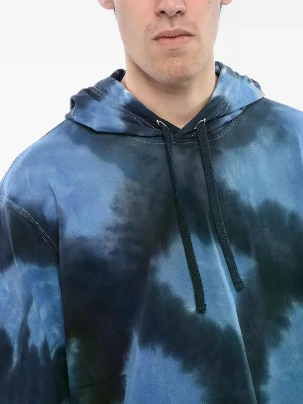 DIESEL® Tie-dye Effect Hoodie