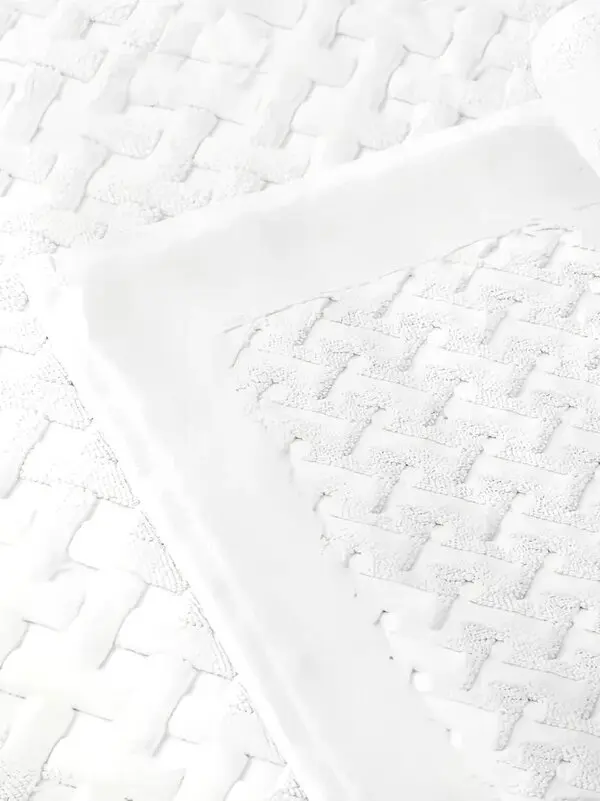 CU I SEEYOU Basket-weave Bath Mat