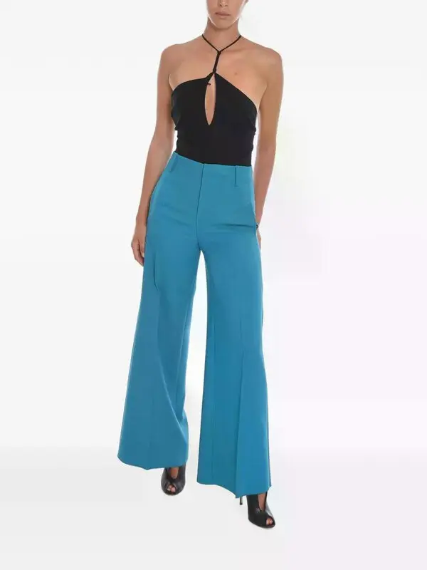 SUPER BLOND Pleated Palazzo Pants