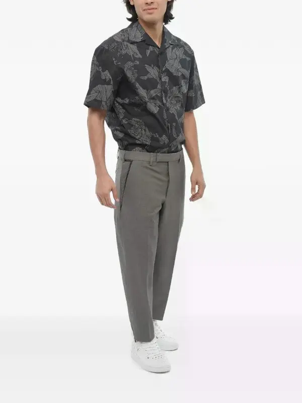 Neil Barrett Slim-fit Belt-loop Trousers