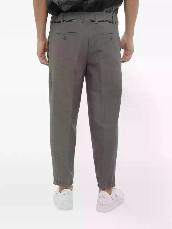 Neil Barrett Slim-fit Belt-loop Trousers