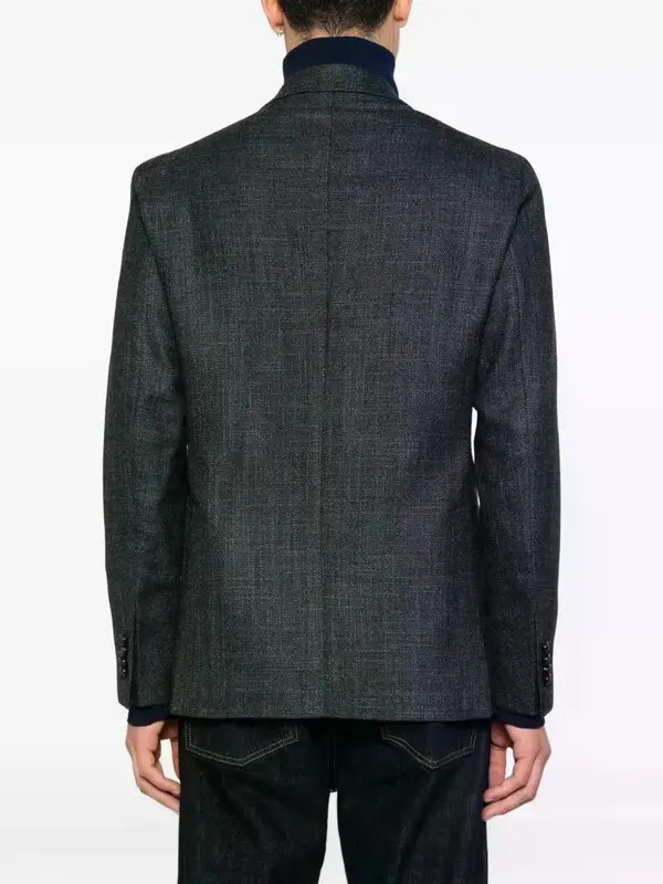 Tagliatore Double-breasted Peak-lapel Blazer