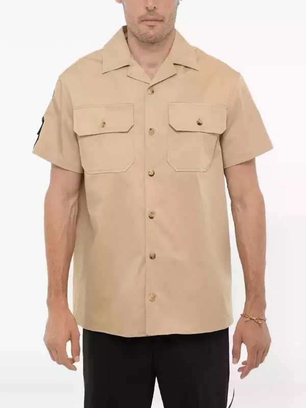 Neil Barrett Short-sleeve Saharan Shirt
