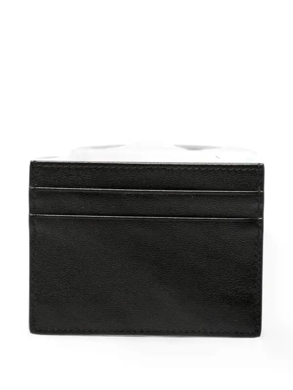 Dolce & Gabbana Logo-print Leather Cardholder - Black