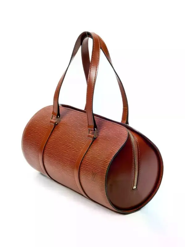 LOUIS VUITTON Soufflot Epi Tote Bag - Brown