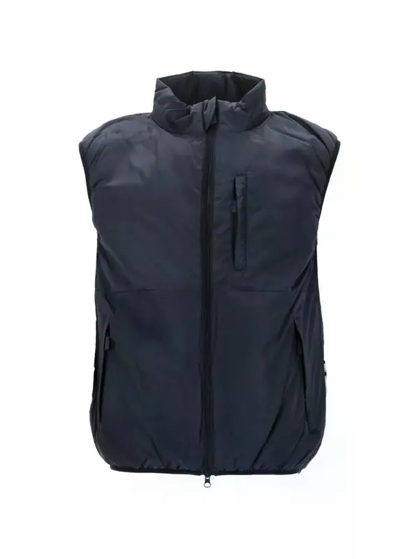 Aspesi Zip-up Padded Gilet - Blue