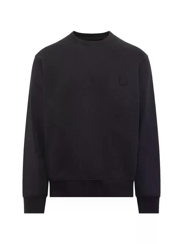 WOOYOUNGMI Logo-print Long-sleeve Sweatshirt - Black