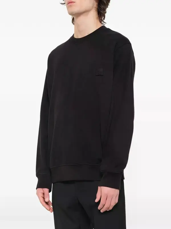 WOOYOUNGMI Logo Print Long Sleeve Sweatshirt