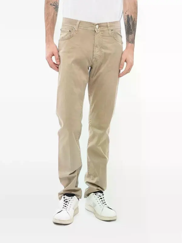 Corneliani Five-pocket Trousers - Neutrals