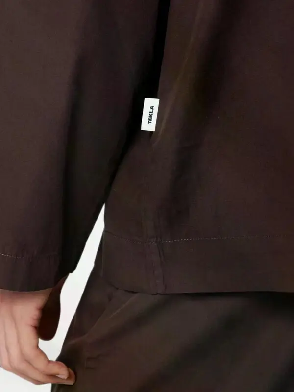 TEKLA Poplin Long Sleeve Shirt