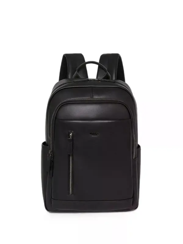 OSPREY Hudson Leather Zip-fastening Backpack - Black