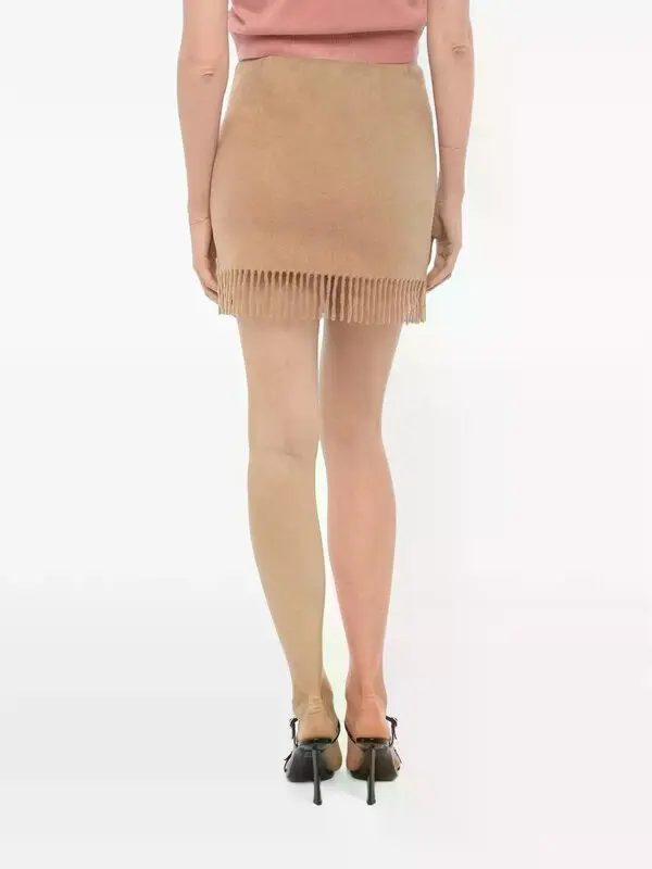 THE GARMENT Fringed Trim Mini Skirt