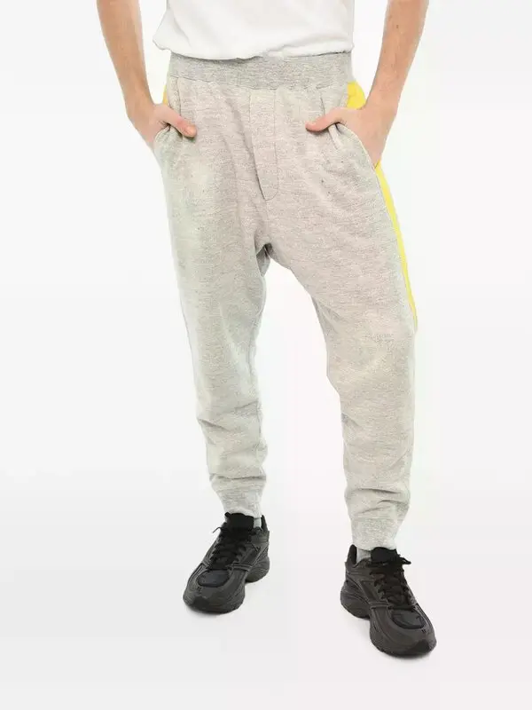Dsquared2 Contrast-stripe Track Pants - Grey