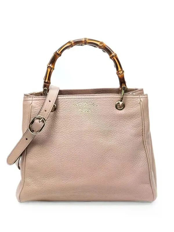 Gucci Small Bamboo Shopper Tote Bag - Pink