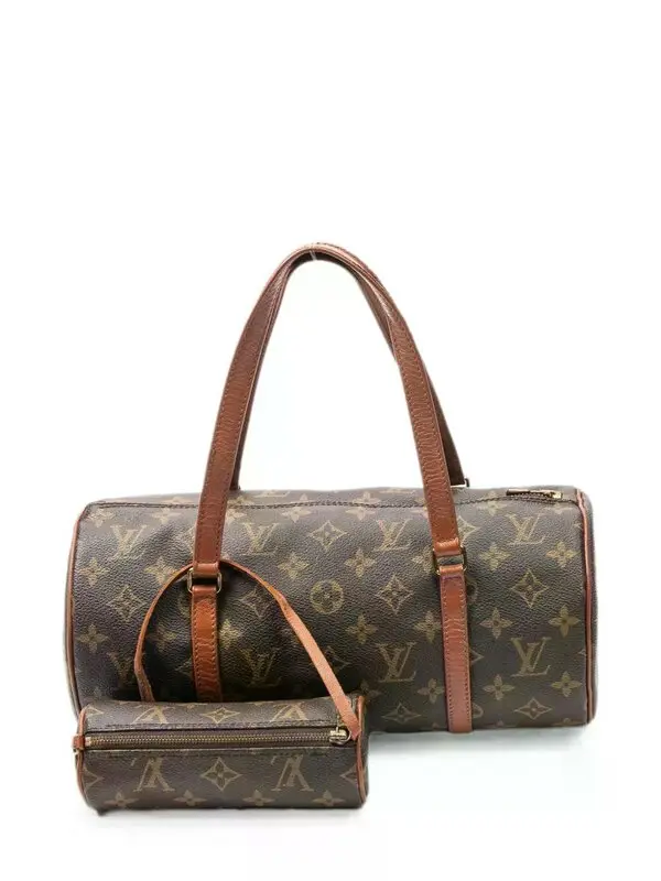 LOUIS VUITTON Monogram Papillon Tote Bag - Brown