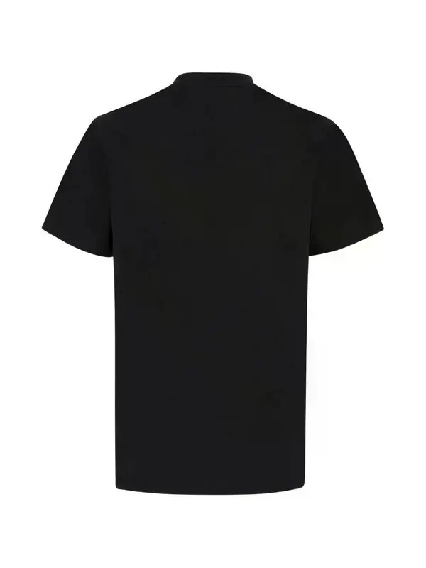 Moncler Logo-print Cotton T-shirt - Black