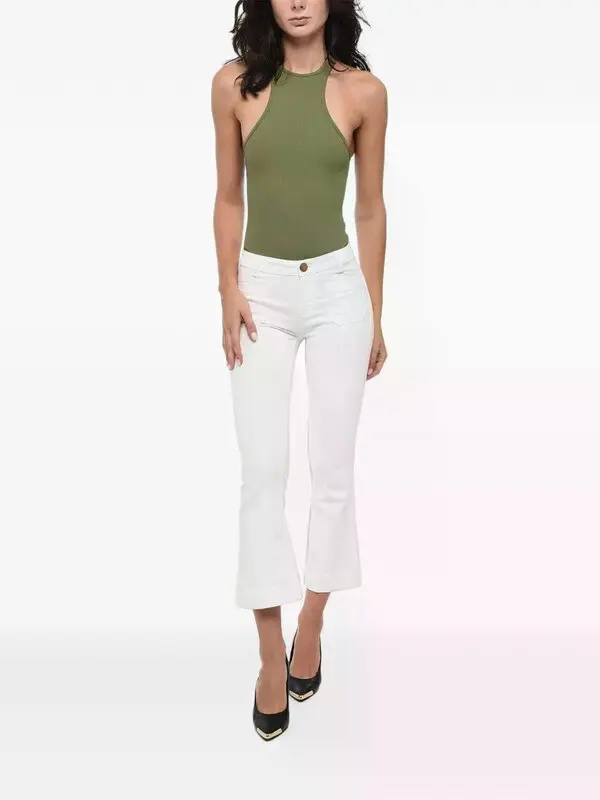 Seafarer Patch-pocket Wide-leg Jeans