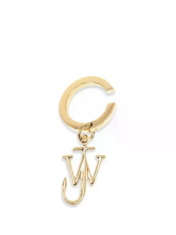 JW Anderson Logo Pendant Ear Cuff - Gold
