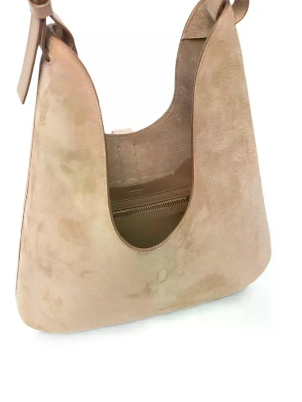 TOM FORD T-clasp Suede Shoulder Bag