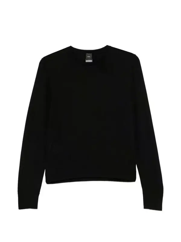 Pinko Lourdes Crew-neck Sweater - Black