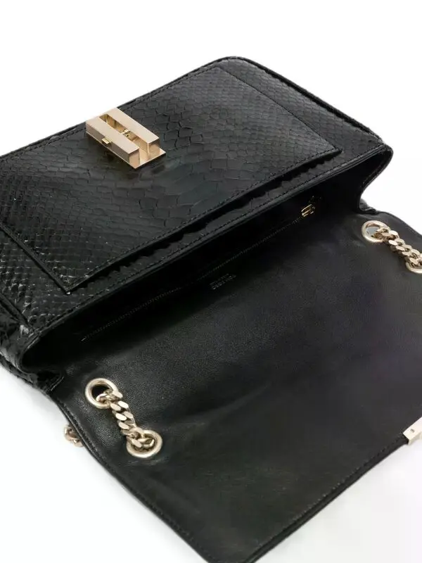TOM FORD Snakeskin-effect Chain-strap Tote Bag