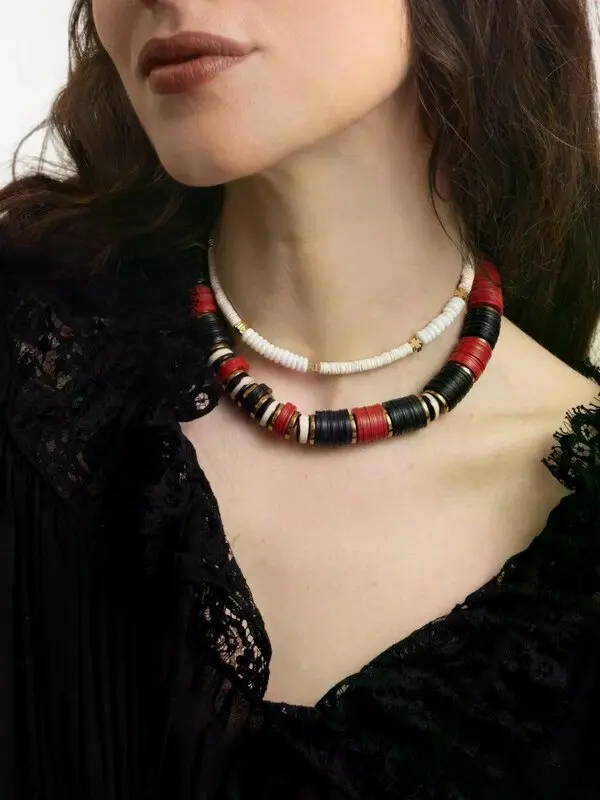 HIJAS DE PUKA Jaipur Beaded Necklace