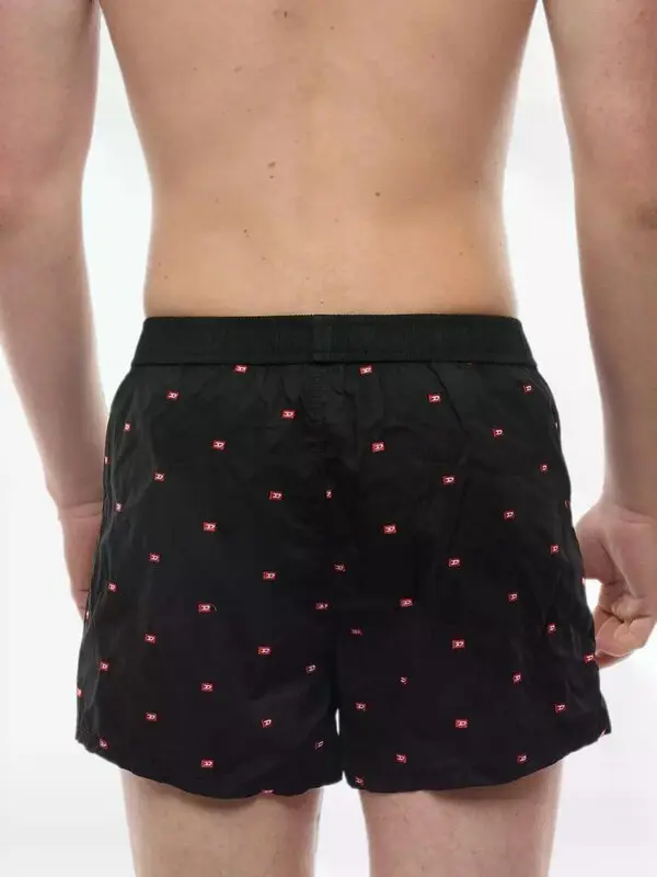 DIESEL® Monogram-embroidered Boxers