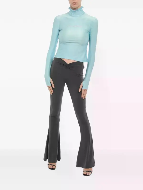 Andamane Ruched Bootcut Trousers
