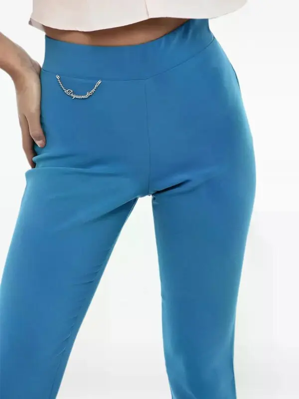 Dsquared2 Chain-embellished Flated Trousers