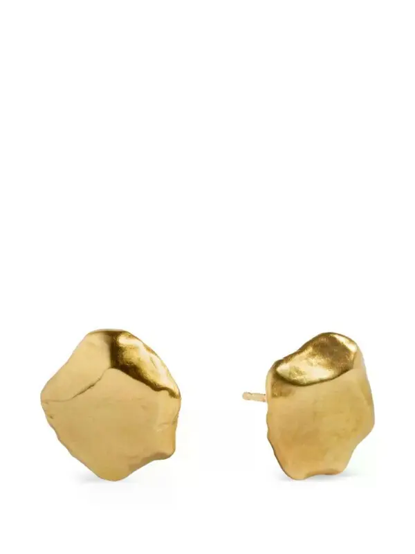 Monica Vinader Fragments Stud Earrings - Gold