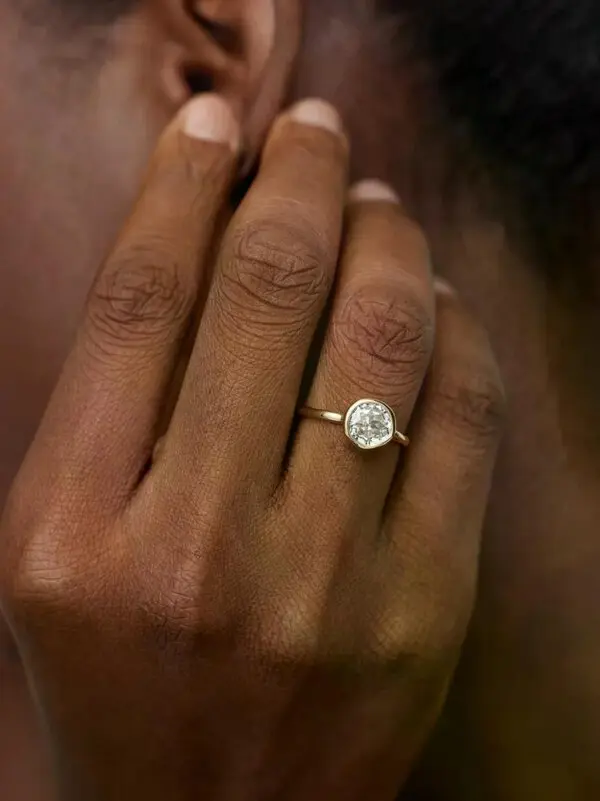 Monica Vinader Mv Siren™ Solitaire Diamond Ring
