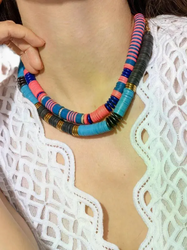 HIJAS DE PUKA Jaipur Beaded Necklace