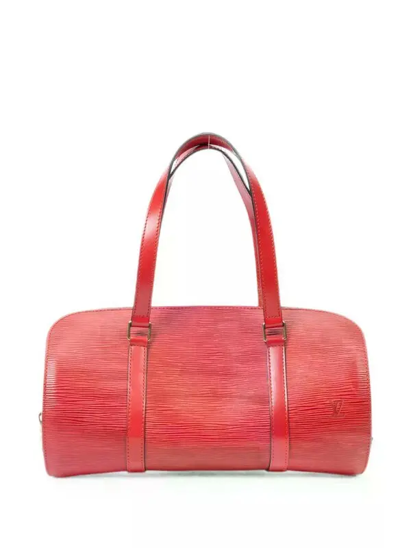 LOUIS VUITTON Soufflot Epi Leather Tote Bag - Red