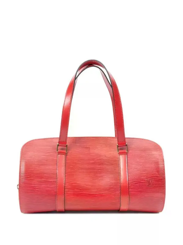 LOUIS VUITTON Soufflot Epi Leather Tote Bag - Red