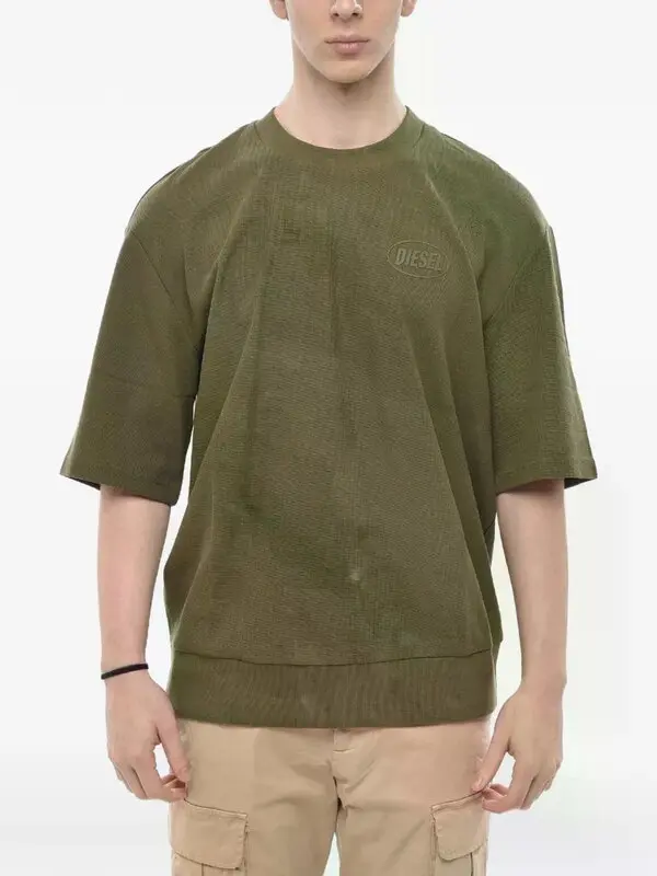 DIESEL® Logo-detail T-shirt - Green