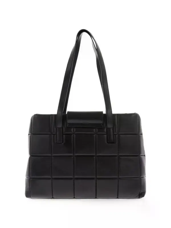 Moschino Quilted Logo-plaque Tote Bag