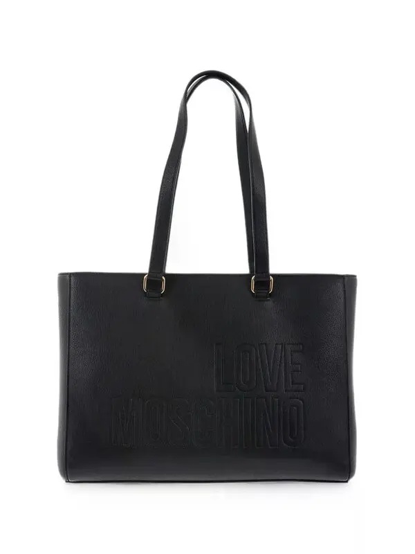 Moschino Logo-embossed Tote Bag