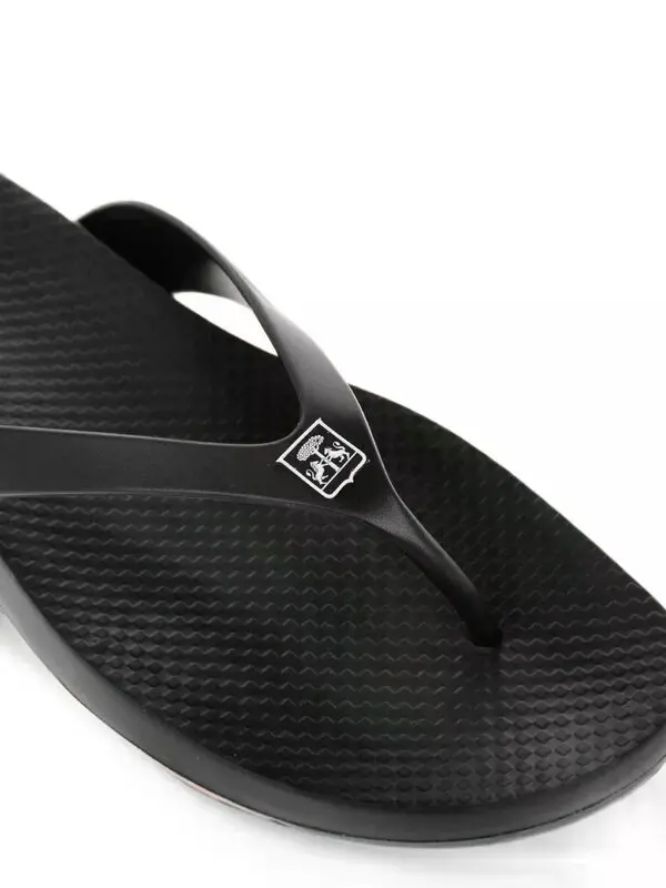 Corneliani Logo-plaque Flip-flops