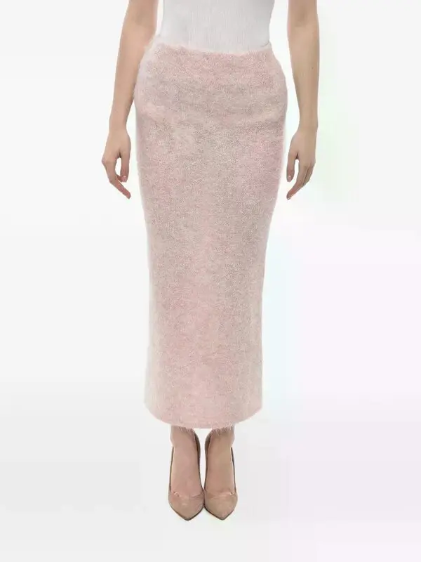 HOLZWEILER Elasticated Waistband Midi Skirt