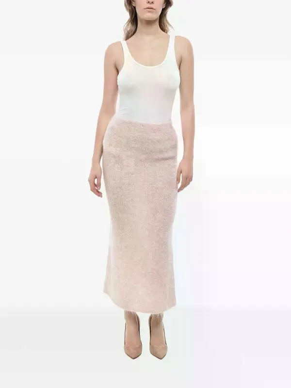 HOLZWEILER Elasticated Waistband Midi Skirt