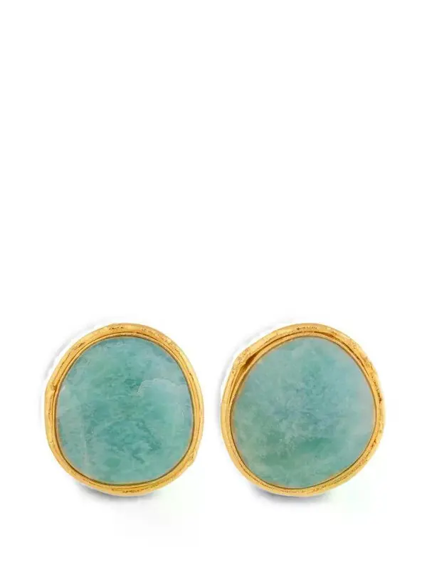 Sylvia Toledano Amazonite Macaron Earrings