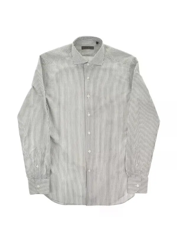 Corneliani Striped-pattern Shirt - White