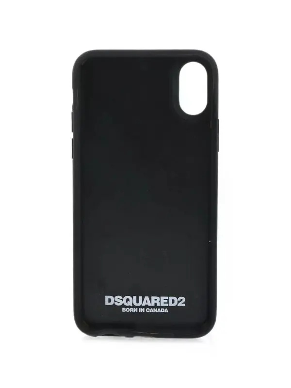 Dsquared2 Logo-print Hiker-motif Iphone X Cover