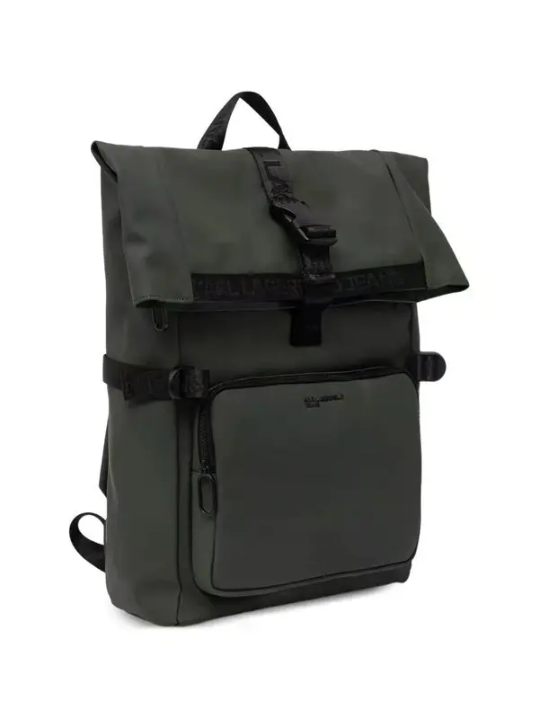 Karl Lagerfeld Logo-tape Buckle-fastening Backpack