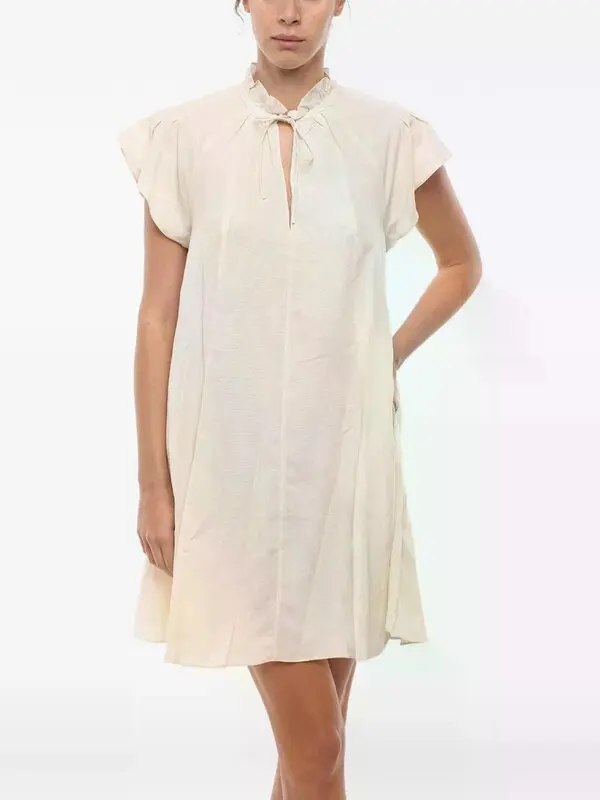 SAMSOE SAMSOE Karookh Ruffle-collar Mini Dress