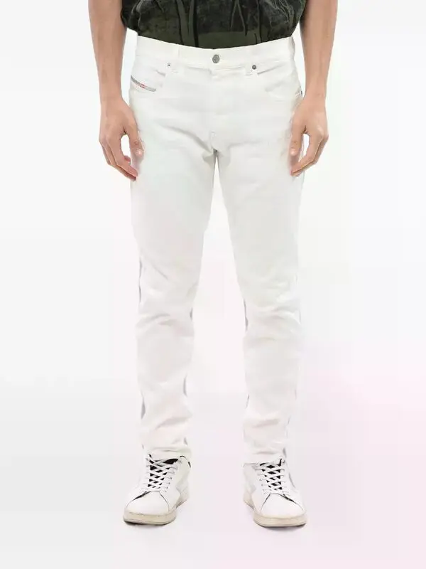 DIESEL® D-strukt-z-ne Light-wash Jeans - White