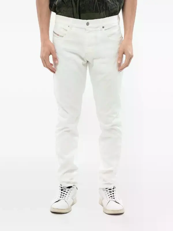 DIESEL® D-strukt Z Ne Light-wash Jeans - White